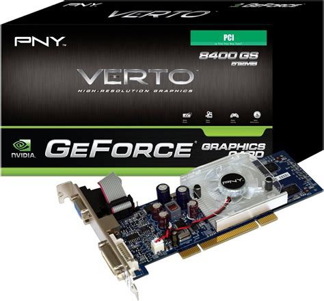 Amazon.com: PNY nVidia GeForce 8400 GS 512 MB PCI Video Graphics Card ...