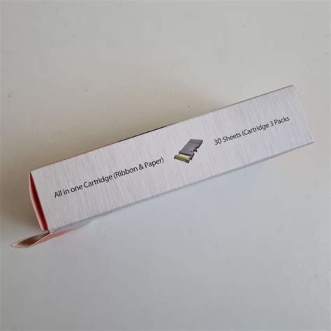 Fujifilm Pickit All In One Cartridge Ribbon And Paper 30 Sheets For