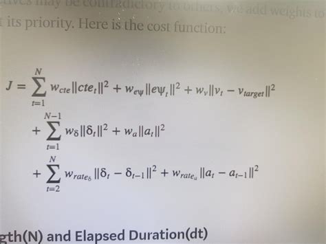 what is the purpose of third summation in the mpc cost function r