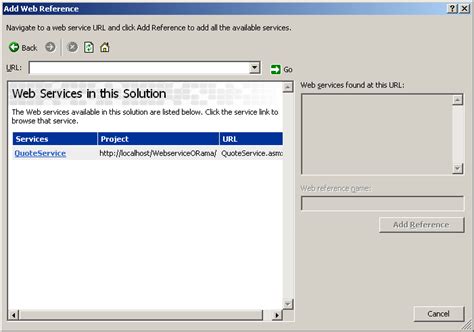 Consuming Web Services ASP NET