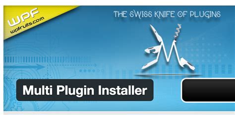 複数のwordpressプラグインをまとめてインストールできるmulti Plugin Installerの効果と使い方