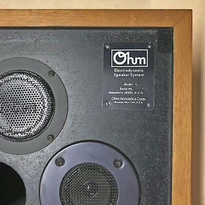 What S Watts And Ohms News Views Ohm Speakers Custom Audiophile Speakers For Music