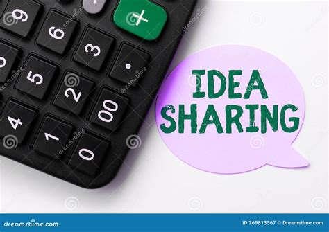 Text Showing Inspiration Idea Sharing Business Concept Startup Launch
