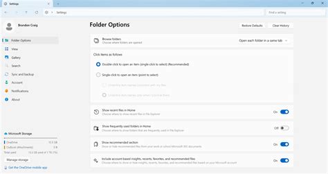 File Explorers Redesigned Navigation Pane And Redesigned Settings Menu Windows 11 Concept R