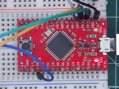 ATmega U Breakout Board Assembled