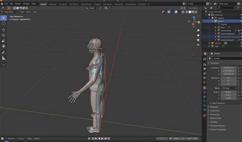 how to import makehuman character in blender2 9 to activate pose mode