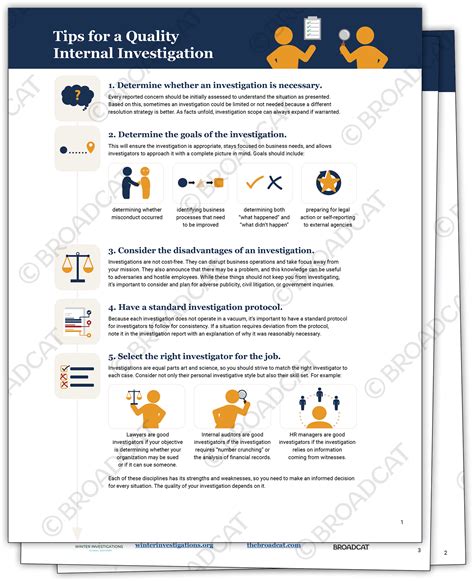 Tips For A Quality Investigation Broadcat