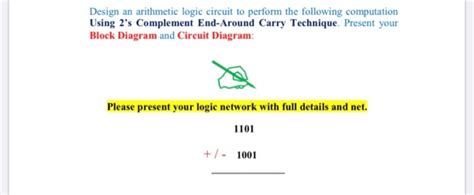 Solved Design An Arithmetic Logic Circuit To Perform The