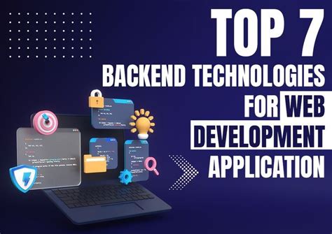 Top 7 Backend Technologies For Web Development Application App