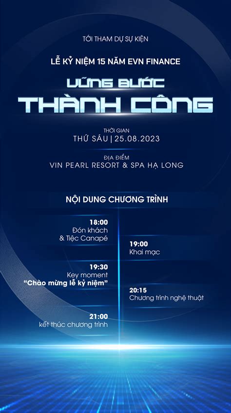 Key Visual Evn Finance 15 NĂm Behance