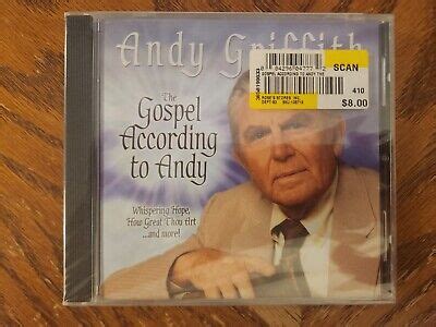 Andy Griffith The Gospel According To Andy Cd Compact Disc Ami 2003 Ebay