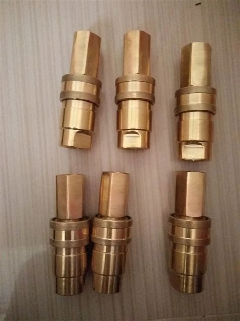 Brass Hydraulic Quick Release Coupling Latest Price Manufacturers