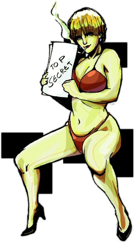 Rule 34 Big Breasts Blonde Hair Bra High Heels Lingerie Only Metal Gear Metal Gear Solid