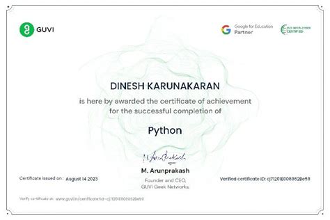 Dinesh K On Linkedin Now I Had An Idea Little Bit In Python Language😉 Thank You For The Free