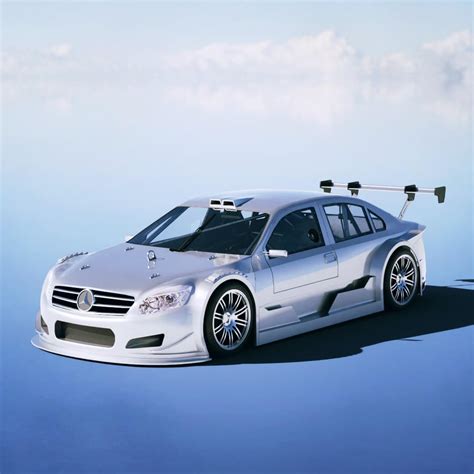 Mercedes Benz C Class Touring Race 2018 3d Model By 777angels777