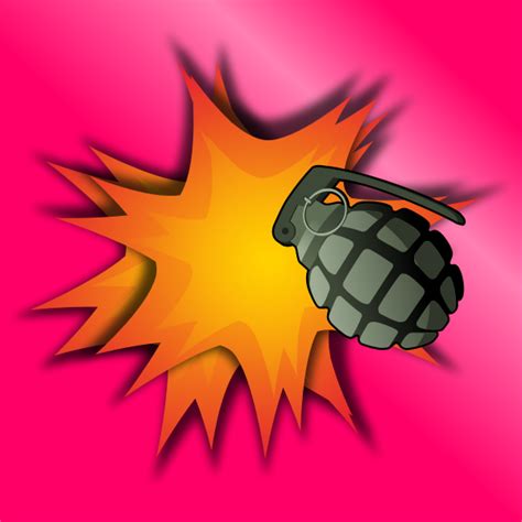 Grenade Explosion Vector Free Svg