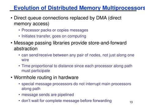 Ppt Distributed Memory Computers And Programming Powerpoint