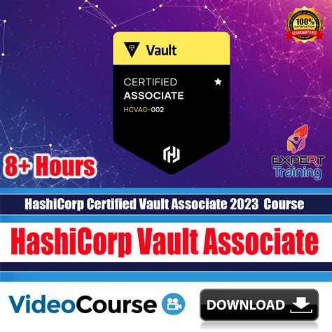 Hashicorp Certified Vault Associate 2023 Course Expert Training