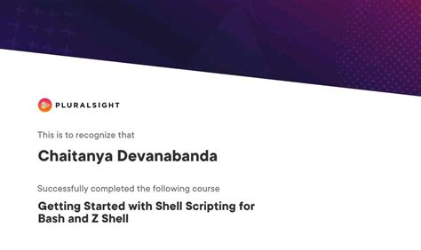 Chaitanya Rangaswamy On Linkedin Shellscripting Bash Zshell