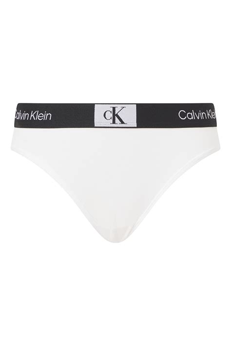 Calvin Klein Chiloti Cu Banda Logo In Talie Alb S Emag Ro