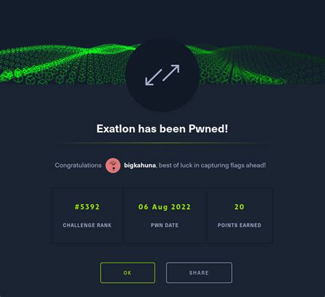 Hackthebox — Exatlon Reversing Challenge— Writeup By Bigkahuna Medium