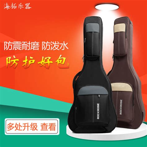 두꺼운 스폰지 기타 가방 41 인치 어쿠스틱 기타 가방 39 인치 클래식 악기 어쿠스틱 기타 배낭 하오툴즈