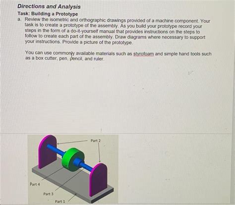 Solved Directions And Analysis Task Building A Prototype A