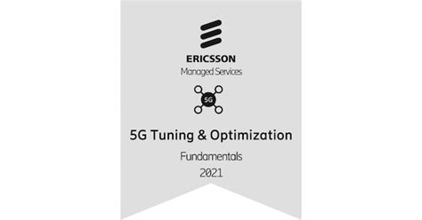 5g tuning and optimization fundamental level credly