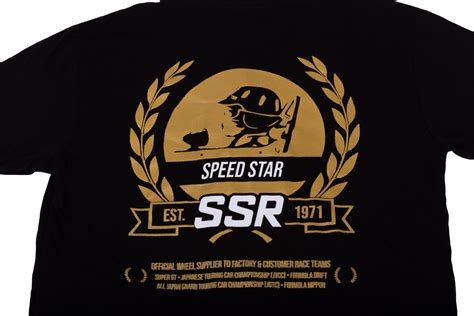Ssr Wheels Gold Crest T Shirt Limited Edition Ssr Wheels Shopping Site