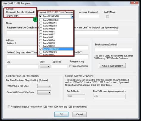Patr Recipient Form List W2 Mate® Software Tutorials