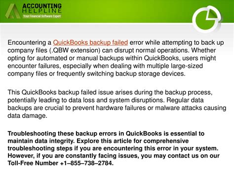 Ppt Easy Way To Fix Quickbooks Backup Failed Error Powerpoint