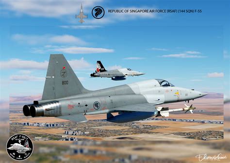 Liveries Requests Singapore Air Force F 5 Tiger Rsaf For Venom Zero F