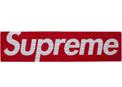 Supreme Wall Control Pegboard Panel Set Of 2 Red Ss26 Us