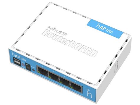 MikroTik HAP Lite Port Ethernet Mbps WiFi Router NET