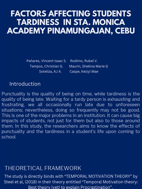 Research Defense Presentation Sample Pdf Professional Skills Procrastination