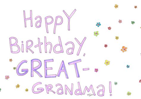 Printable Birthday Cards For Grandma Printable Word Searches
