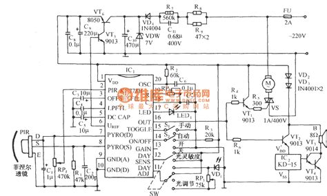 Automatic Door Control Circuit Diagram At Pearl Jenks Blog