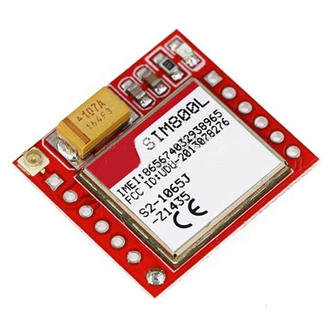 Sim800l Gprs Adapter Board Gsm Module Micro Sim Card Core Board Gsm Mod
