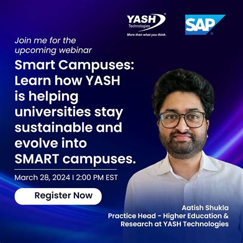 Aatish Shukla On Linkedin Her Webinar Sap Education Campus