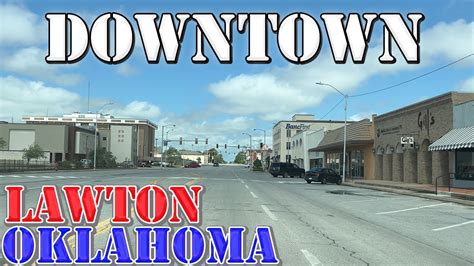 Lawton Oklahoma 4k Downtown Drive Youtube