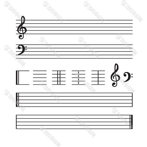 상업적 사용가능한 무료 소스 음악 음표 높은음자리표 오선지 높은음자리표 악보 자연 그림