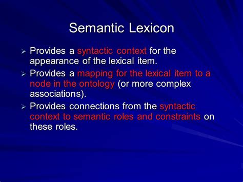 comp 4060 natural language processing semantics semantics semantics i