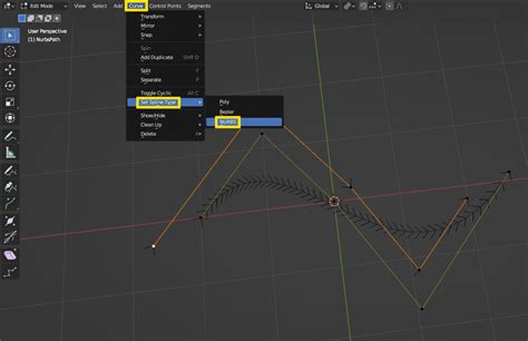 3d View Curve Generated From Outline Tool Using Curve Tools Does Not