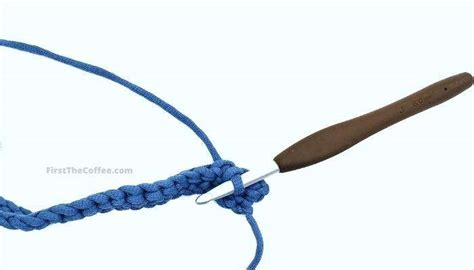 How To Do A Slip Stitch Back Loop Only First The Coffee Crochet
