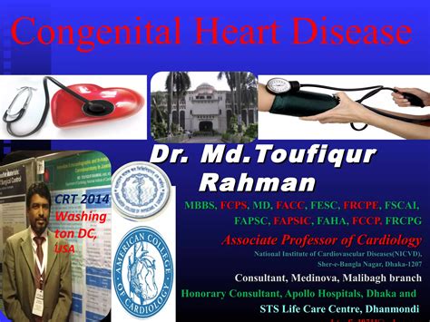 Congenital Heart Disease Toufiqur Rahman Nicvd Ppt