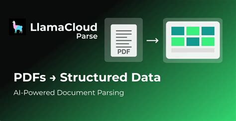Parsing Pdfs With Llamaparse A How To Guide — Llamaindex Build Knowledge Assistants Over Your