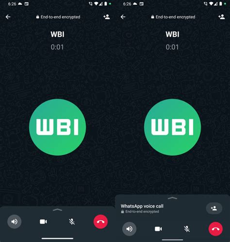 Preview Whatsapp Rolling Out Enhanced Calling Interface