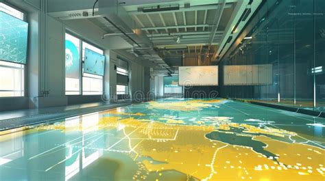 Illustration 3D Model AIdriven Weather Forecasting And Climate Modeling