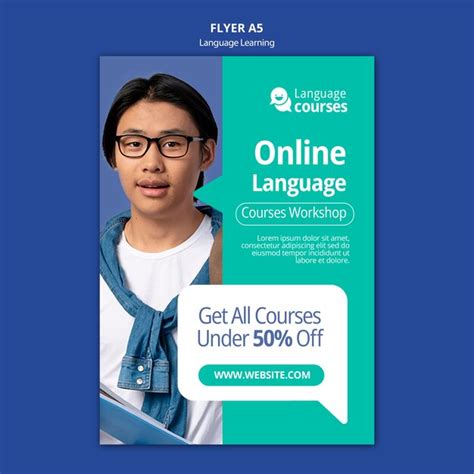 Flyer Language Psd High Quality Free Psd Templates For Download