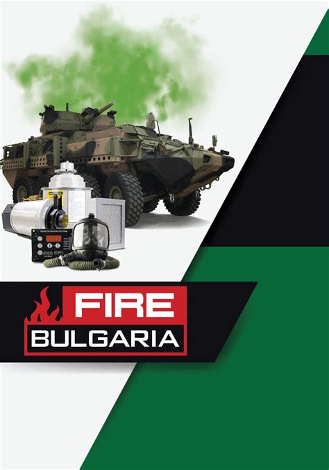 Cbrn Filtration And Detection Systems Produced By Fire Bulgaria Ltd Are Currently Used In The